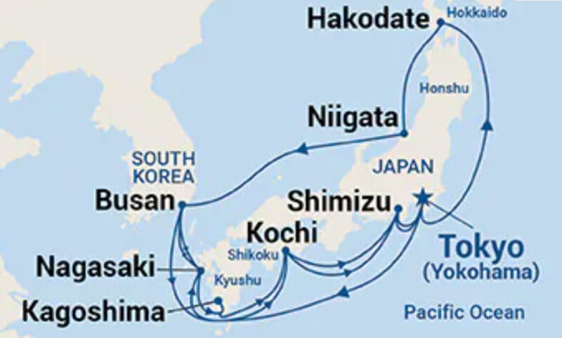 17-Day Princess Circle Japan Cruise | Cruise and Travel Experts